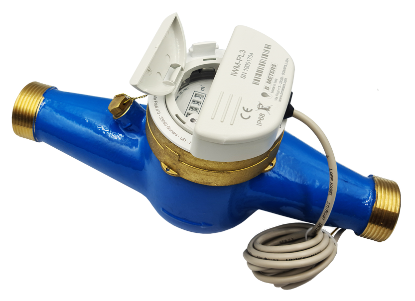 Impulzný vodomer 5/4" na diaľkové čítanie a pulzný prenos - ADVANCED